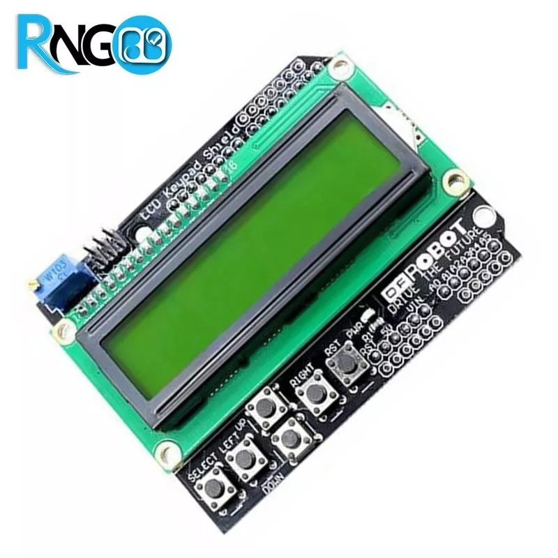 شیلد LCD کاراکتری 2x16 و کیپد آردوینو