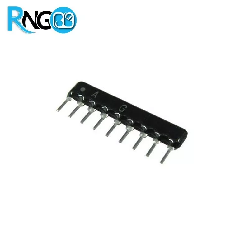 مقاومت 10K اهم 9 پین Array